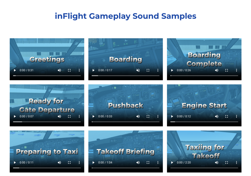 New inFlight Sound Samples Available - inFlight